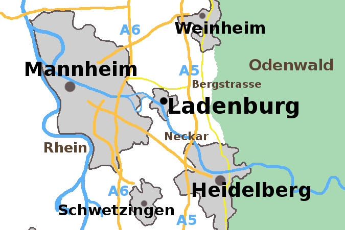 Wohnmobilstellplatz Ladenburg Heidelberg